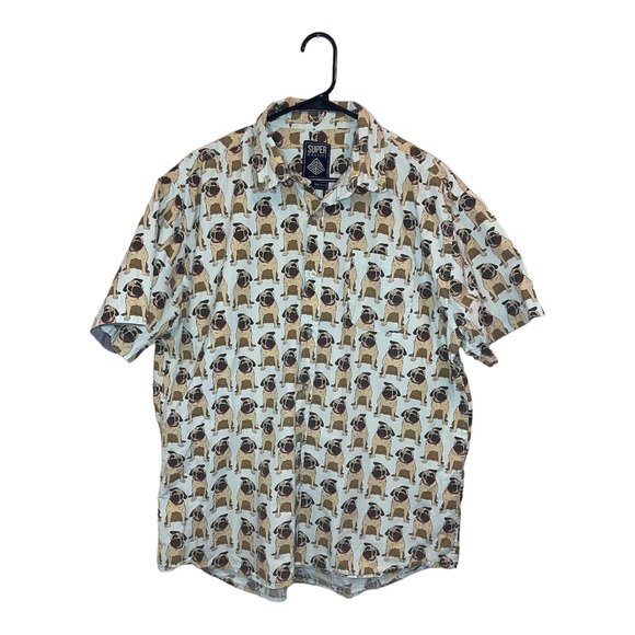 Super Massive | Shirts | Mens Super Massive Size Xl Pug Inspired Short ...